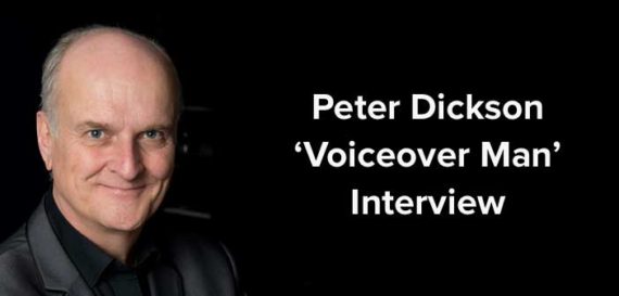 Listen To This Interview of Peter Dickson 'Voiceover Man' of The X Factor